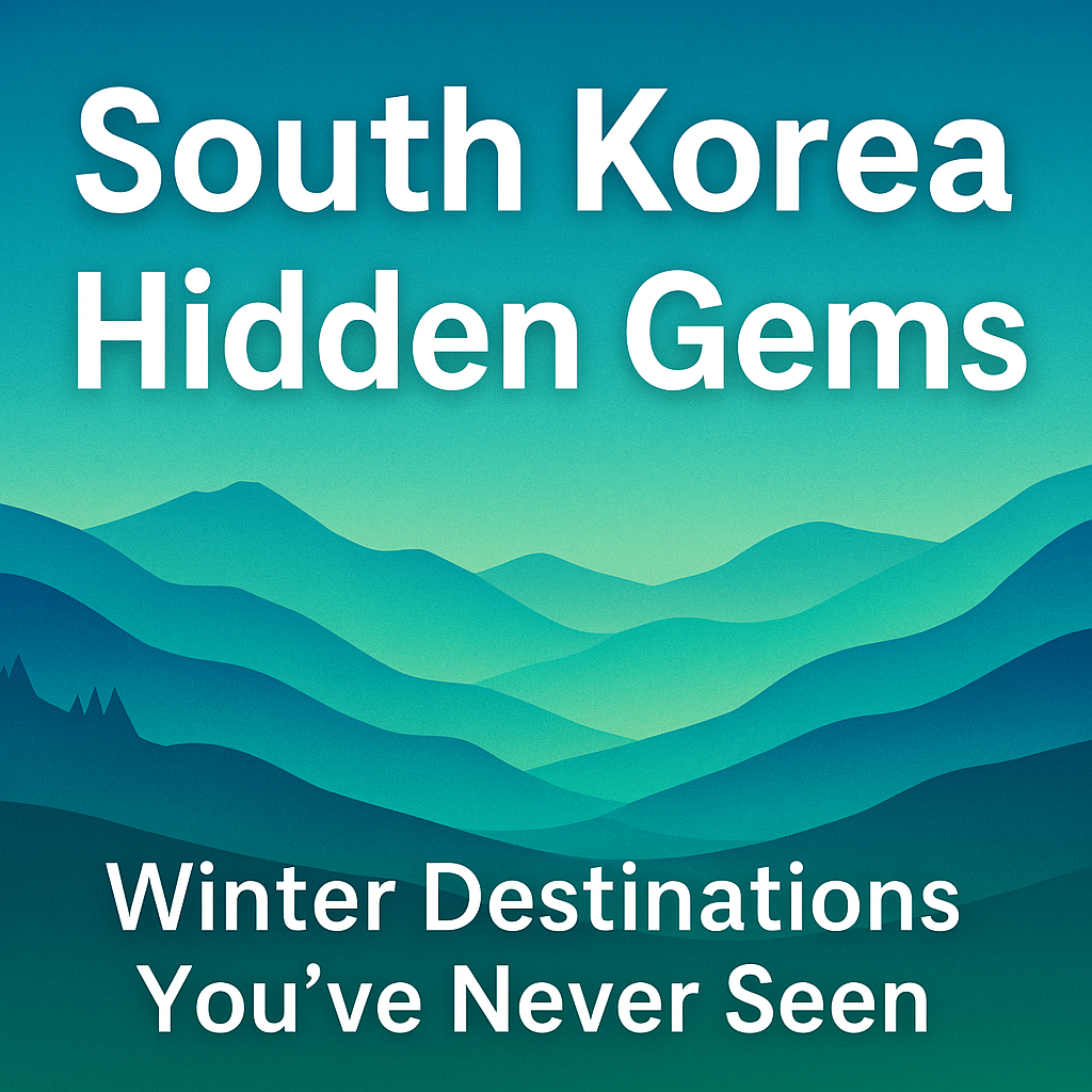 “Best South Korea Hidden Gems for Winter Travel (2025 Guide)”