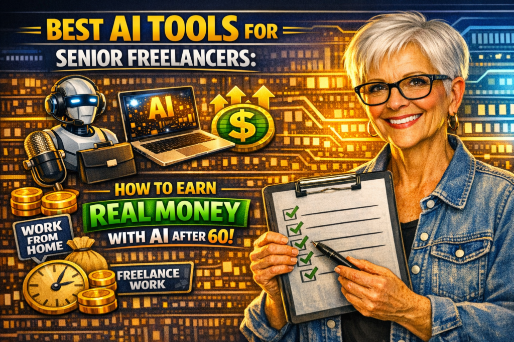 “Best AI Tools for Senior Freelancers: How to Earn Real Money with AI ...